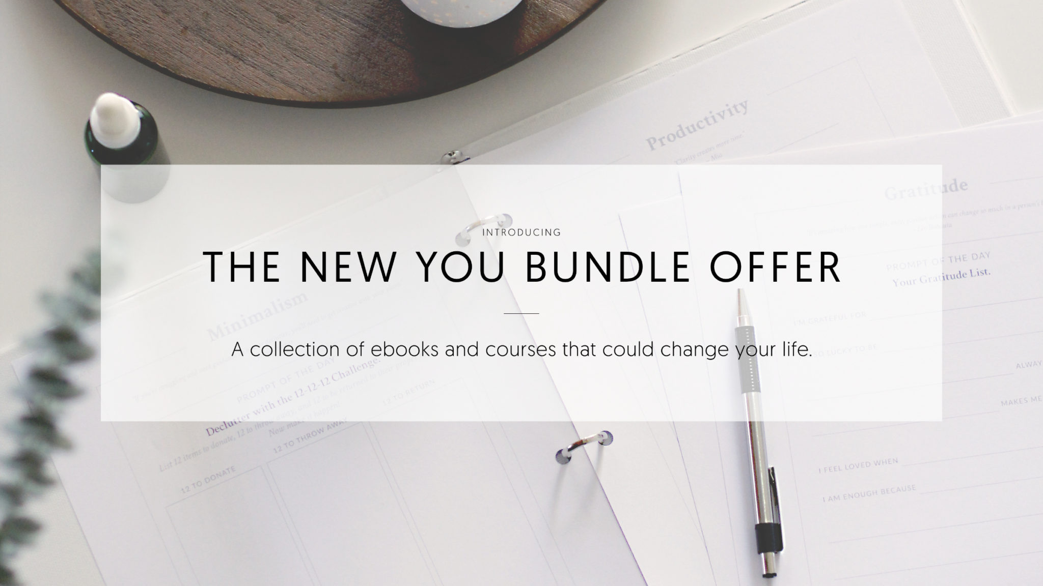 The New Year New You Ebook Bundle | 72 Hours Only